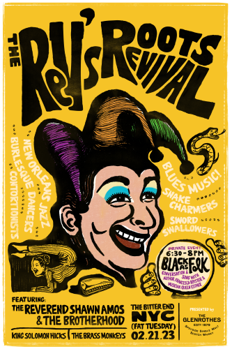 Fat Tuesday! Black As Folk/The Rev Roots Revival at The Bitter End, 2/ ...